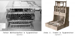 The history of the invention of the typewriter - Online typing